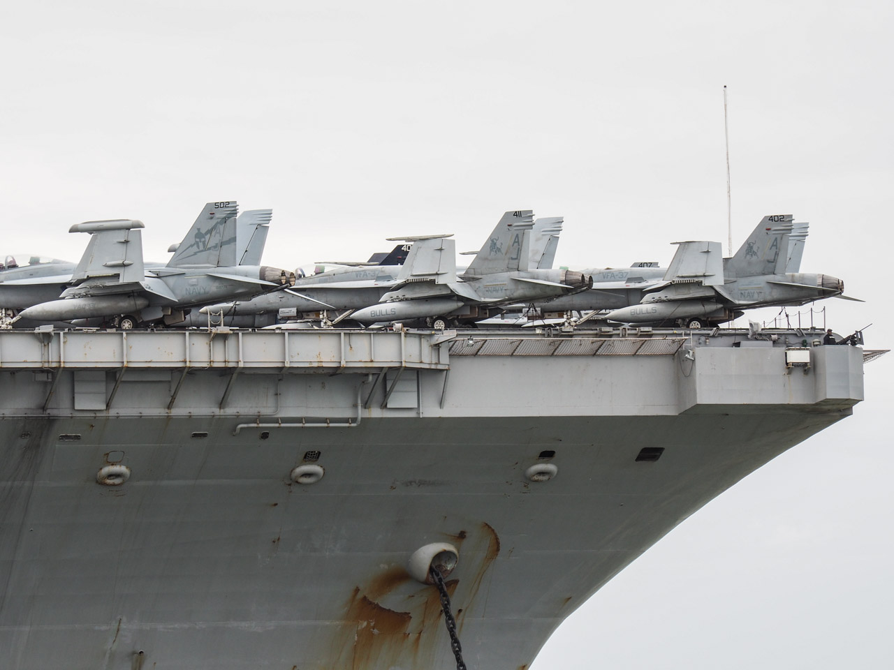 CVN-77 USS George H. W. Bush – Aviography UK